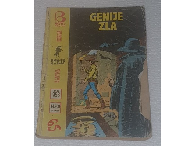 Zlatna serija 958 - GENIJE ZLA - TEKS VILER