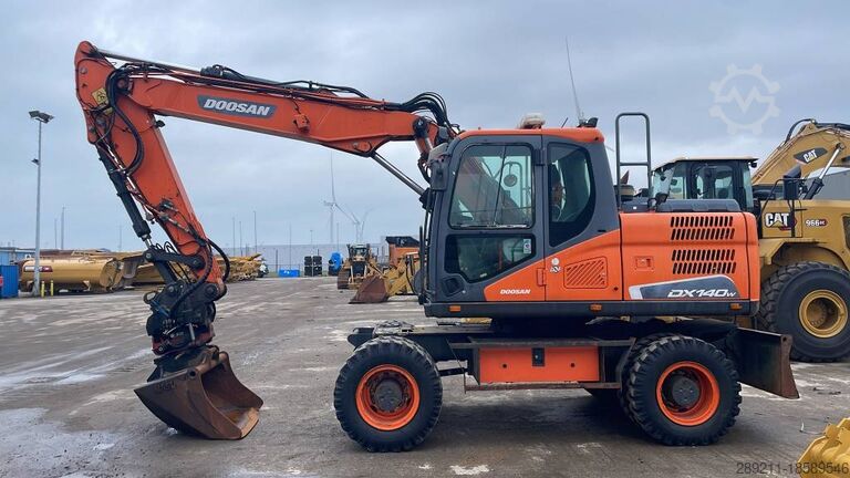 Bager na točkovima
Doosan DX 140 W-5 (Under Preparation)