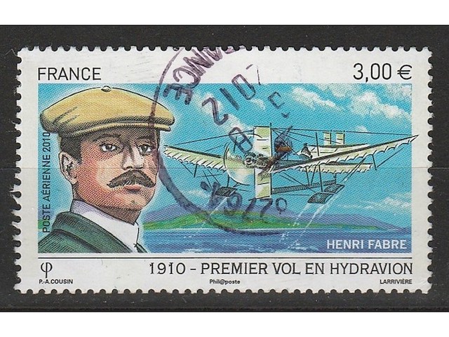 France - First Seaplane Flight - Henri Fabre - 2010