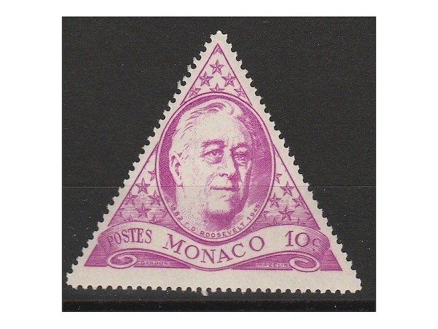 Monaco - 1946 - Franklin Delano Roosevelt - MNH