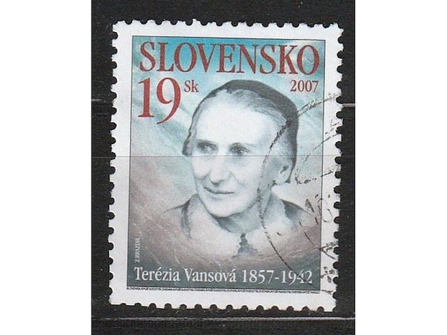 Slovakia, Slovačka - Terezia Vansova - 2007