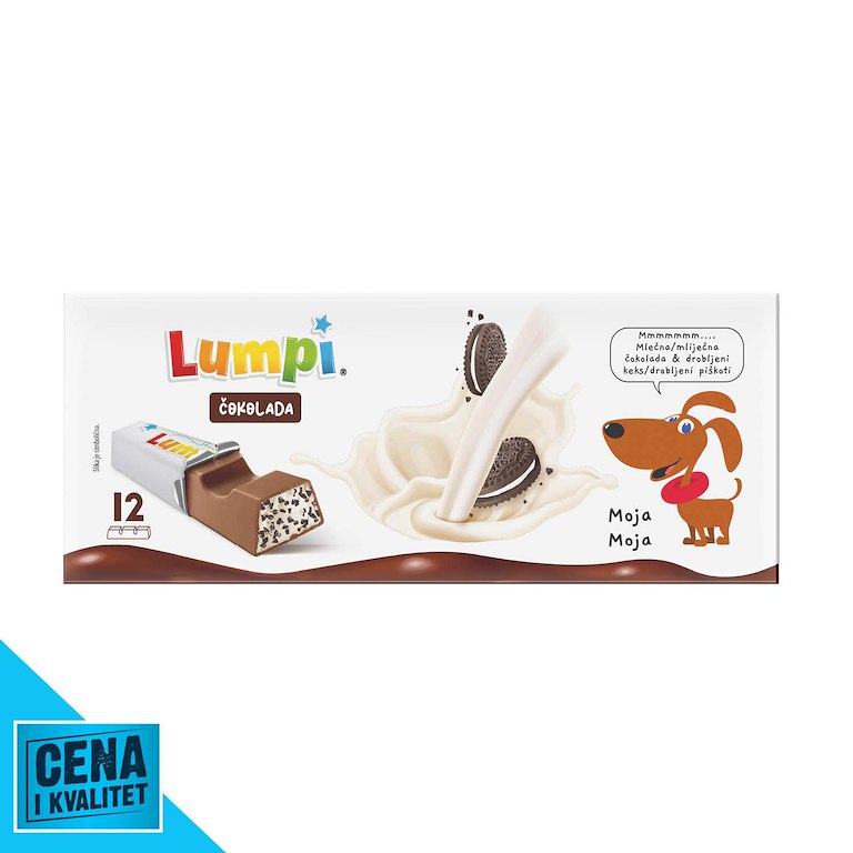 Lumpi cokolada drobljeni keks 140g