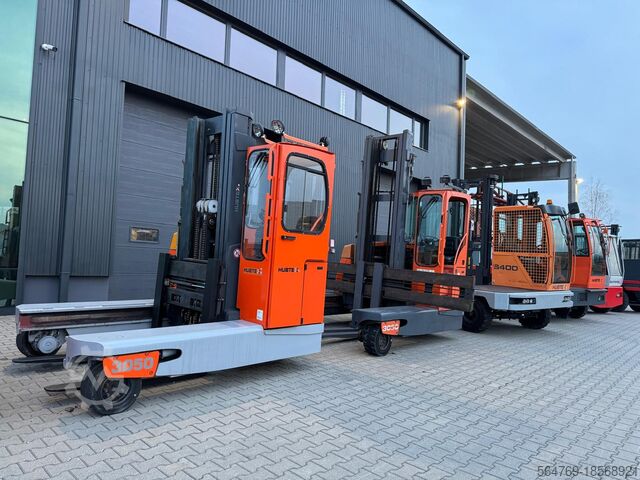 4 Way Forklift
Hubtex DQ45 / TRIPLEX /Very good /New price