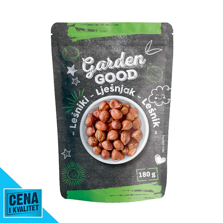 Garden good lešnik sirovi 180g