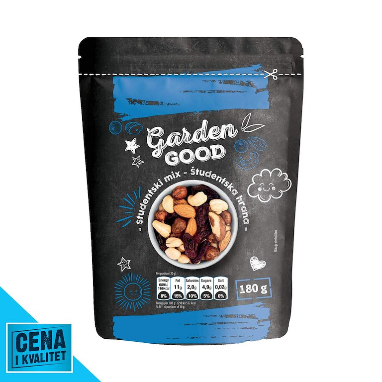 Garden good studentski mix 180g