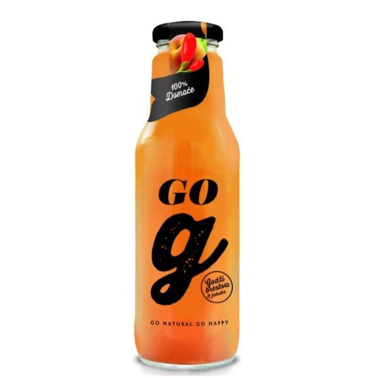 Go g sok go g breskva godži 100% 750ml