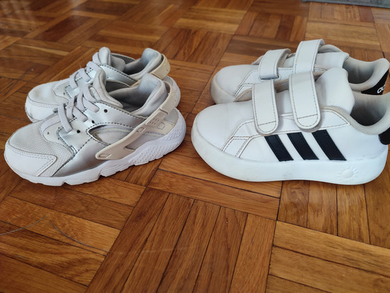 Adidas Grand Court + Nike Air Huarache