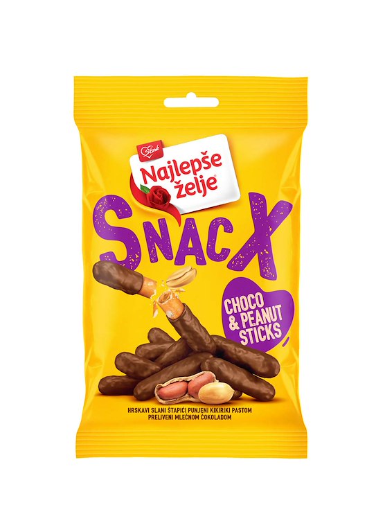 Najlepše želje snacx kikiriki fil 80g