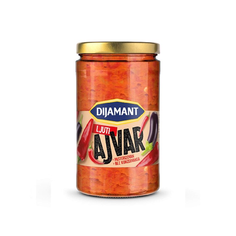 Dijamant ajvar ljuti 680g