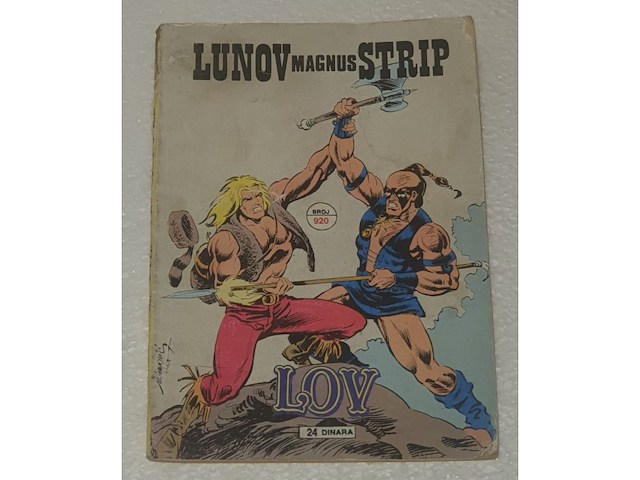 Lunov Magnus strip 920 Lov Veliki Blek