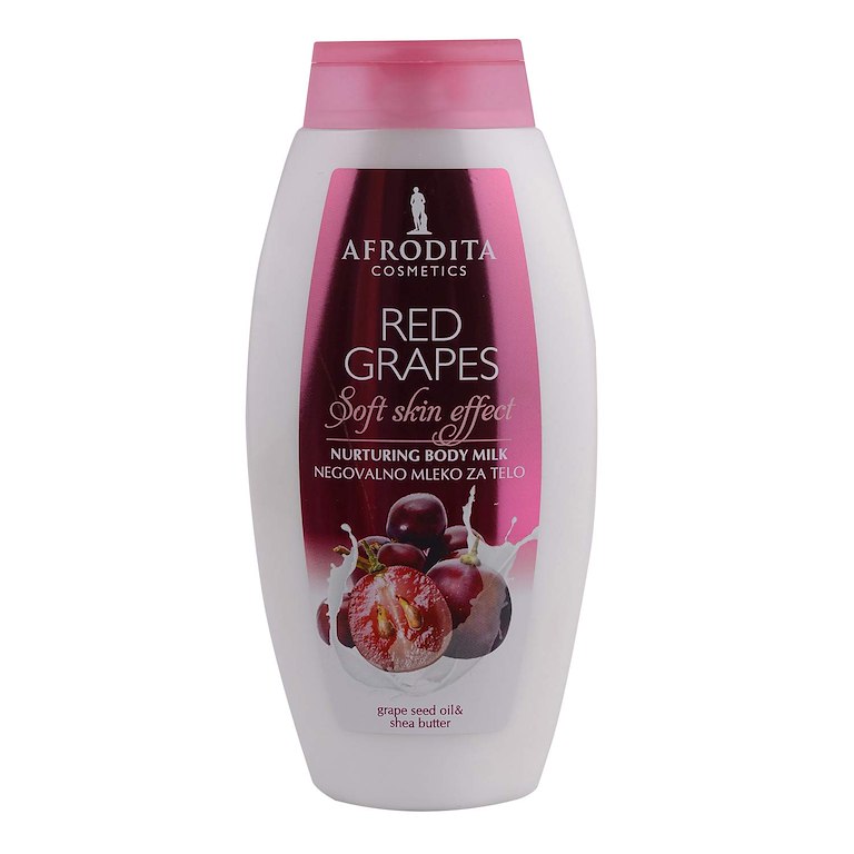 Afrodita mleko za telo red grapes 250ml