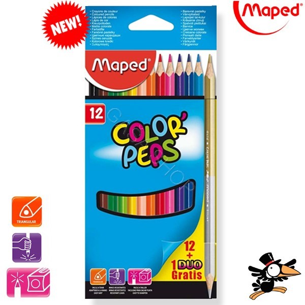 Drvene bojice Maped Color Peps 1/12 832021