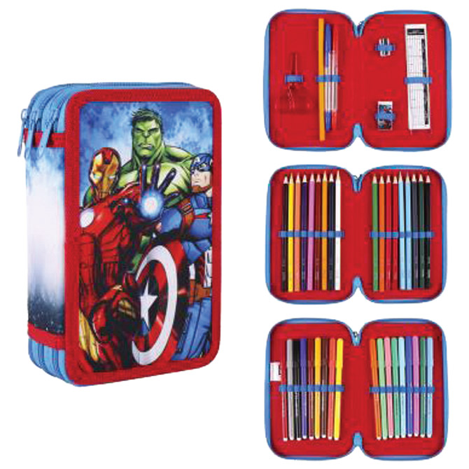 Pernica puna 3zipa Avengers Cerda 2700000398