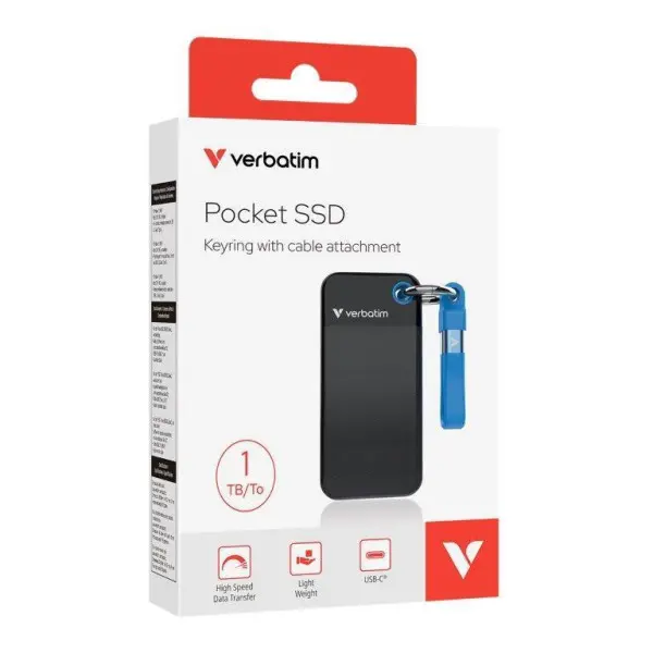 V PocketSSD USB 3.2 1TB Plavi