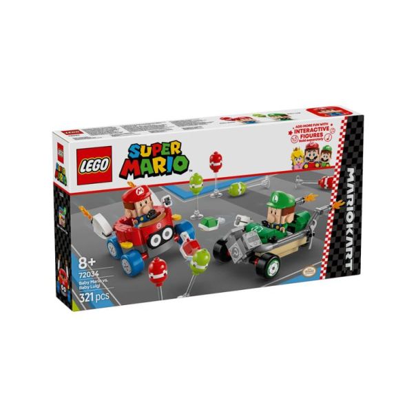 LEGO 72034 Mario Kart™ – Beba Mario protiv Bebe Luiđija