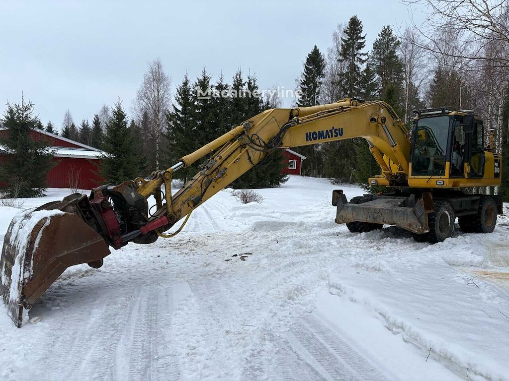 Prodaje se Komatsu PW200 and bucket 5pcs bager točkaš na aukciji