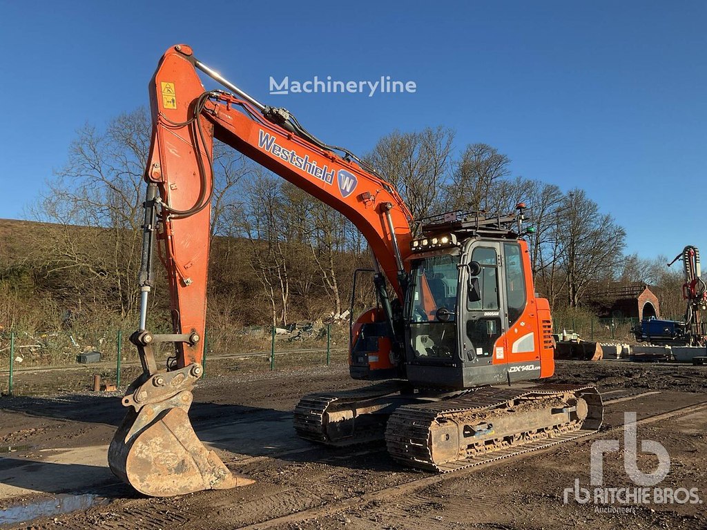 Prodaje se Doosan DX140 LCR-5 bager guseničar na aukciji