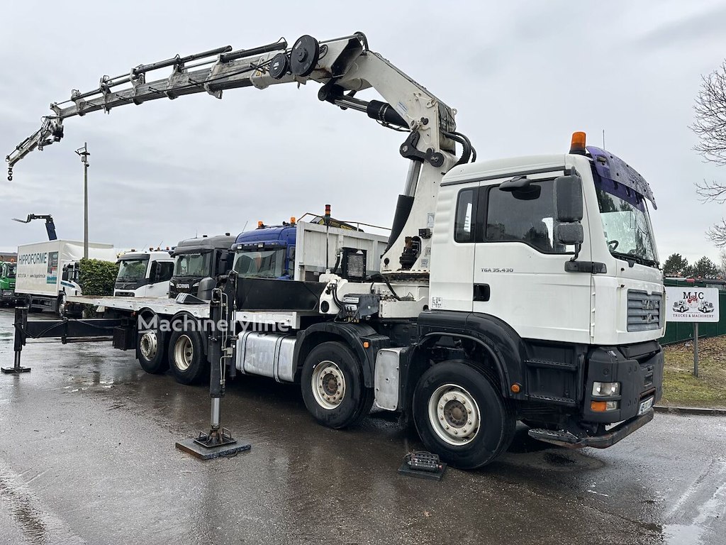 MAN TGA 35.430 8x2 + CRANE HIAB 700 E-6 + JIB 165X-3 - RETARDER - PL pokretna dizalica