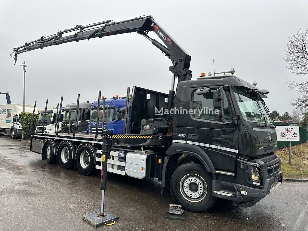 Volvo FMX 460 8x4 TRIDEM + CRANE HIAB X-HIDUO 228 E-5 + ROTATOR - PLAT pokretna dizalica