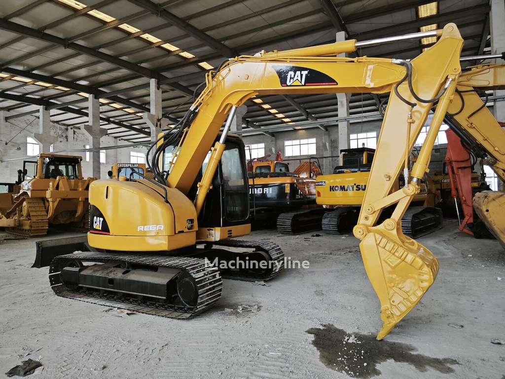 Caterpillar used mini 308c 8t mini excavator for saling in shanghai bager guseničar