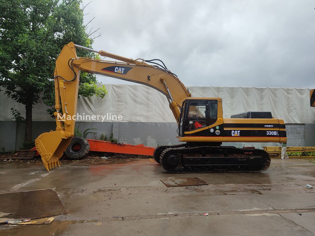 Caterpillar used 330b 330bl 30t crawler excavator bager guseničar