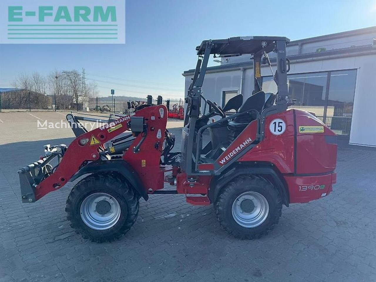 Weidemann 1390e mini bager