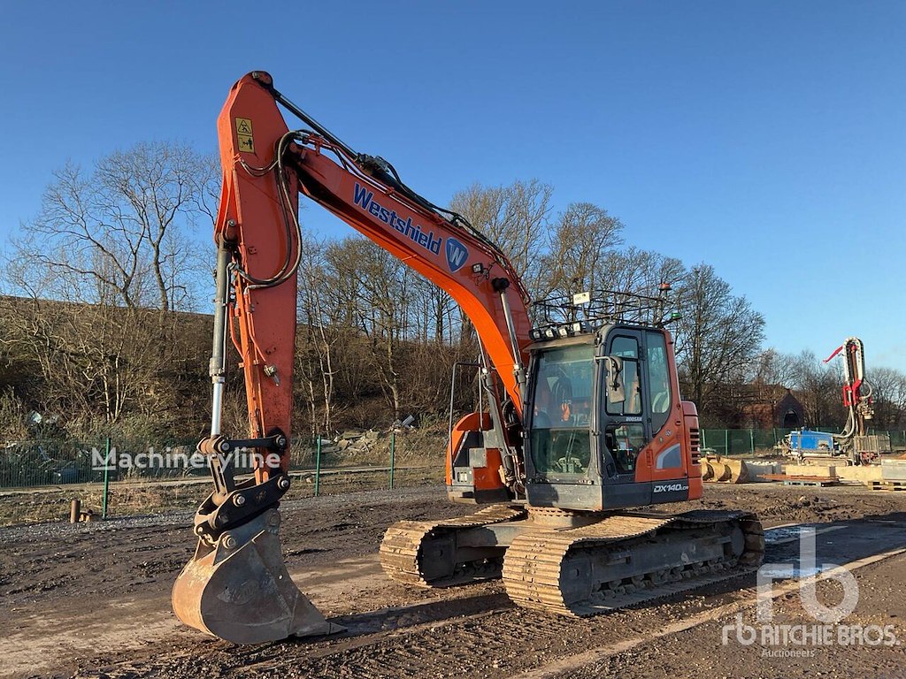 Prodaje se Doosan DX140 LCR-5 bager guseničar na aukciji