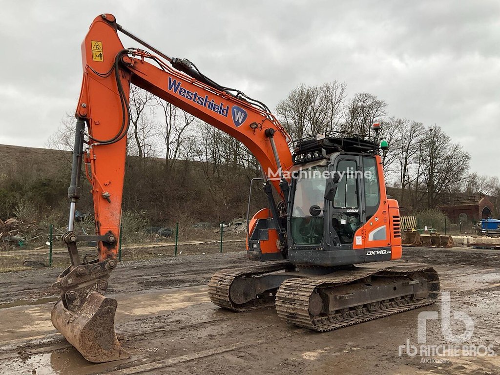 Prodaje se Doosan DX140LCR-5 bager guseničar na aukciji