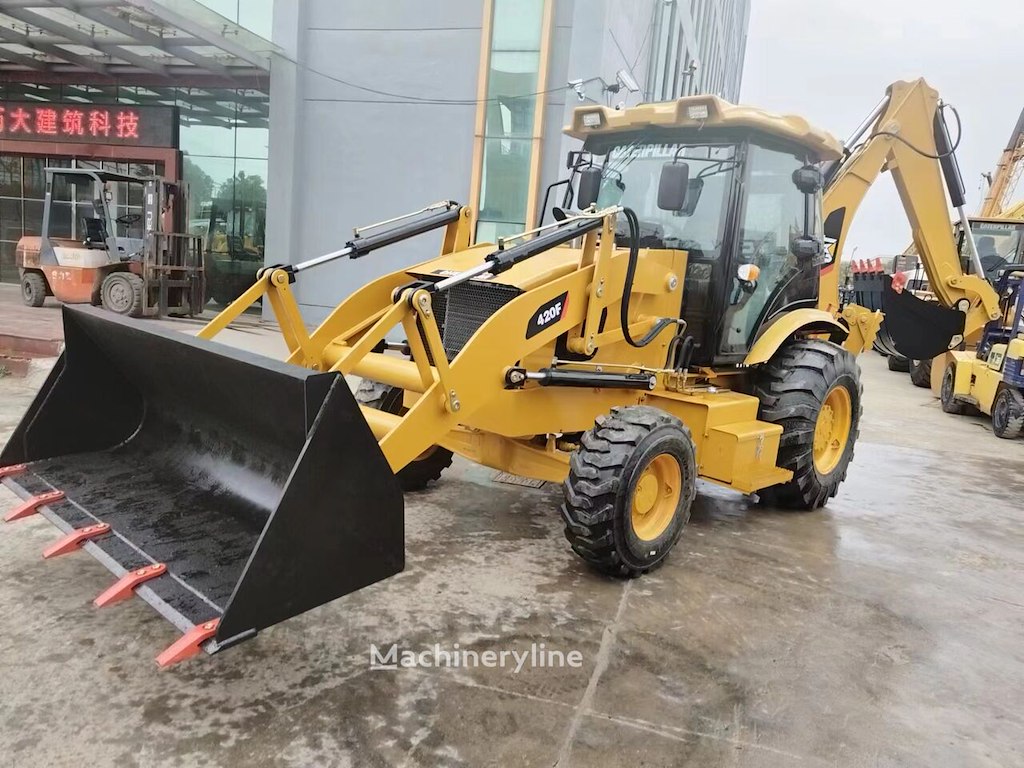 Novi Caterpillar 420F bager-utovarivač