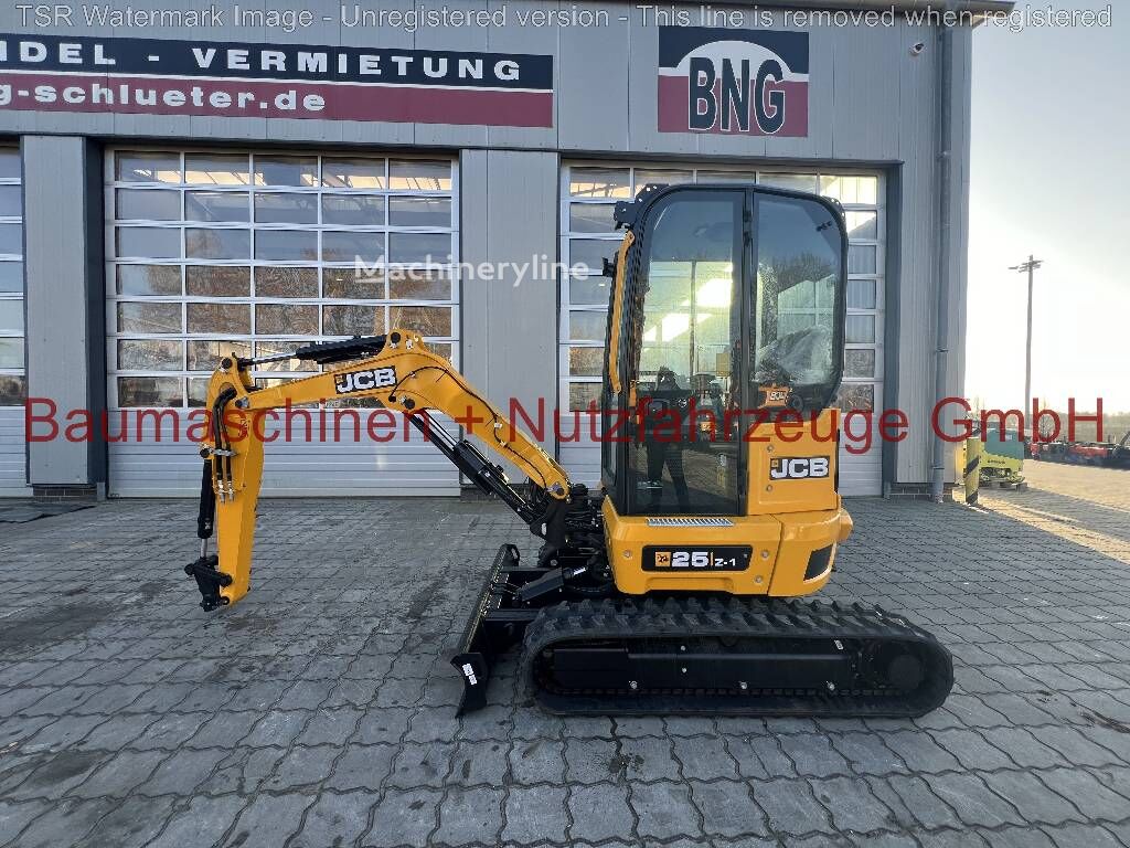 JCB 25Z -werkneu- mini bager