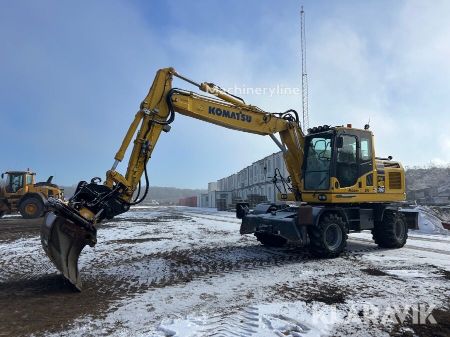 Prodaje se Komatsu PW160-10 bager točkaš na aukciji