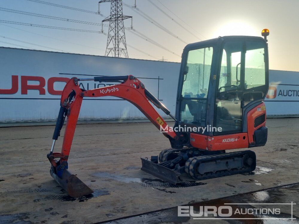 Prodaje se Kubota KX016-4 mini bager na aukciji