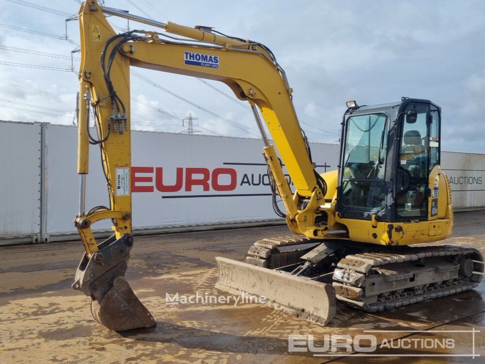 Prodaje se Komatsu PC80MR-5 mini bager na aukciji