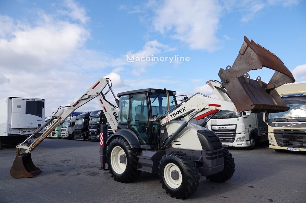 Terex 860 / KOPARKO-ŁADOWARKA / 7900 MTH / SPROWADZONA bager-utovarivač