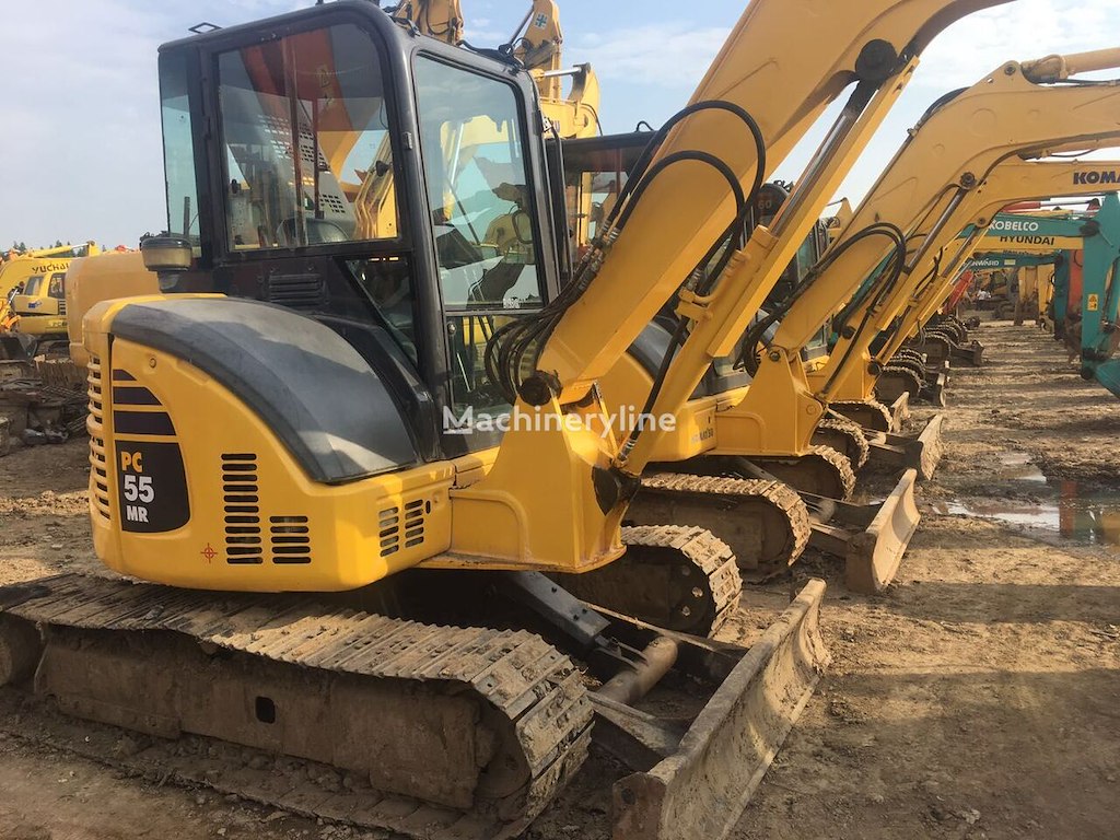 Komatsu PC55MR mini bager