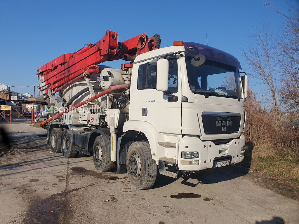 Putzmeister 31m na šasiji MAN TGA 41.460 Putzmeister 31 + 9m3, mixer-pump 89m3,/h TOP CONDITI pumpa za beton