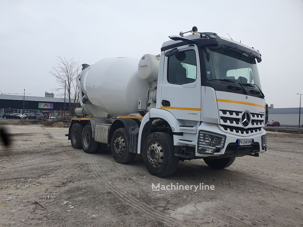 Intermix na šasiji Mercedes-Benz Arocs 4145 8x4 12m3 Intermix mixer truck, big axel, NEW MODEL MP kamion s mešalicom za beton