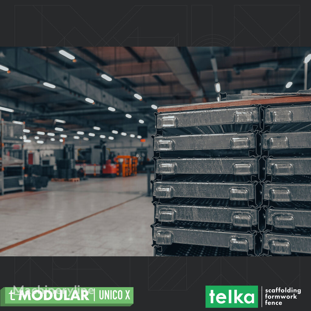 Novi Telka 313m² Modular Scaffolding tMODULAR UNICO_X skele