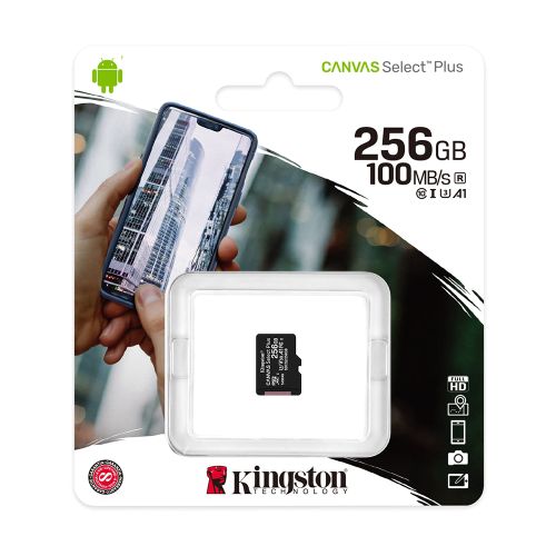 Memorijska kartica Kingston Select Plus Micro SD 256GB Class 10 UHS U1 100MB/s (MS)