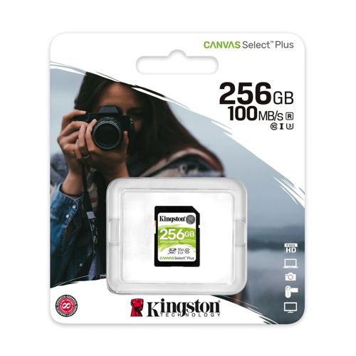 Memorijska kartica Kingston Select Plus SD 256GB SDS2/256GB Class 10 UHS U1 100MB/s (MS)