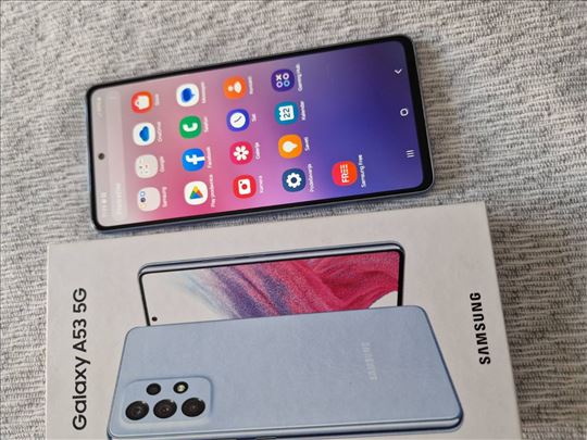 Samsung A53 5g duos 6/128GB, kao nov, full, račun