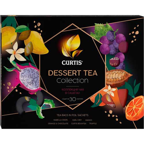 CURTIS Dessert Tea Collection - Kombinacija čajeva, 30 kesica, 58,5 g