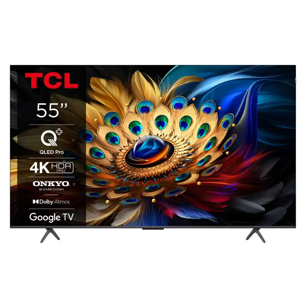 SMART QLED TV 55 TCL 55C655 3840x2160/4K HDR/DVB-T2/C/S2/GoogleTV