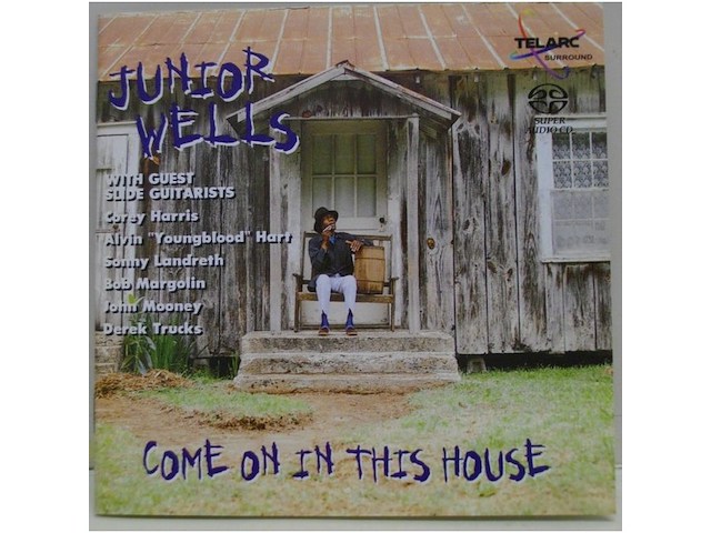 Junior Wells ‎– Come On In This House CD HYBRID