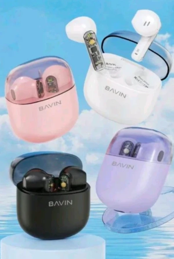 Bavin Wireless earphone B61 slušalice bela