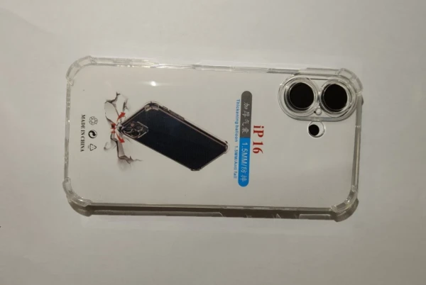 iPhone 16 zaštitna maska transparent