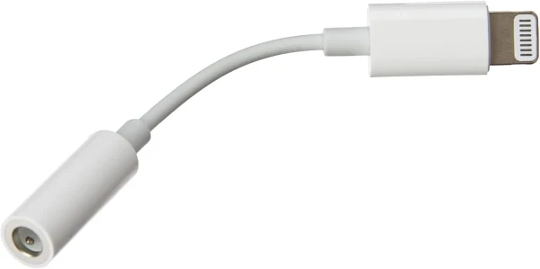 Apple Stereo adapter 3,5mm/Lightning bela