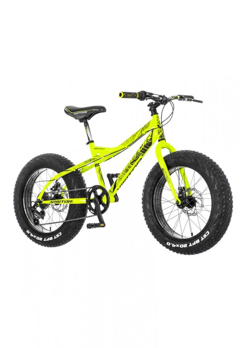 BICIKL DEČIJI FATBIKE VISITOR BIGFOOT 20" ZELENO-CRNI