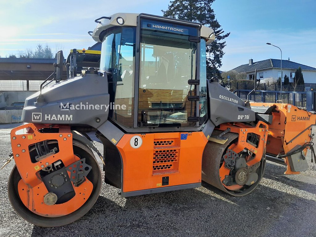 Hamm 2017 DV+70i VO-S * 5.100 hrs * KUBOTA engine valjak za asfalt