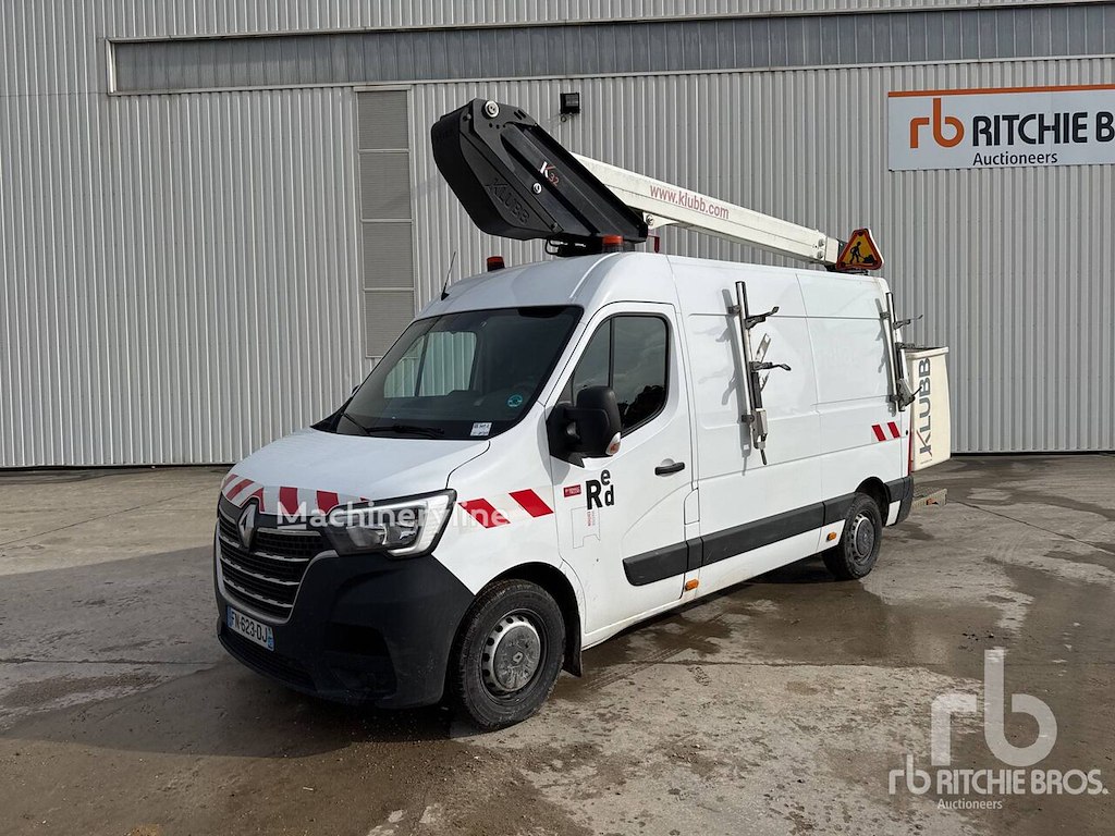 Prodaje se Renault MASTER 2020 Klubb K32 10 m on Camion N auto dizalicu s korpom na aukciji